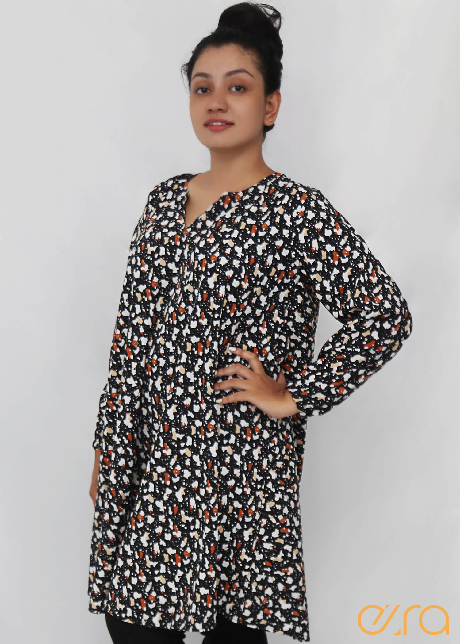 Long Baloon Sleeve Top | Ezra